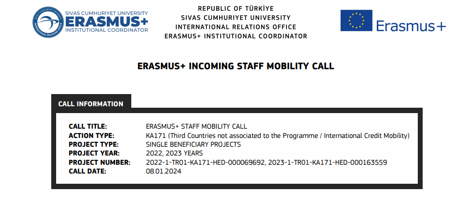 Erasmus + Incoming Staff Mobility (2023 KA 171) | University of Nairobi