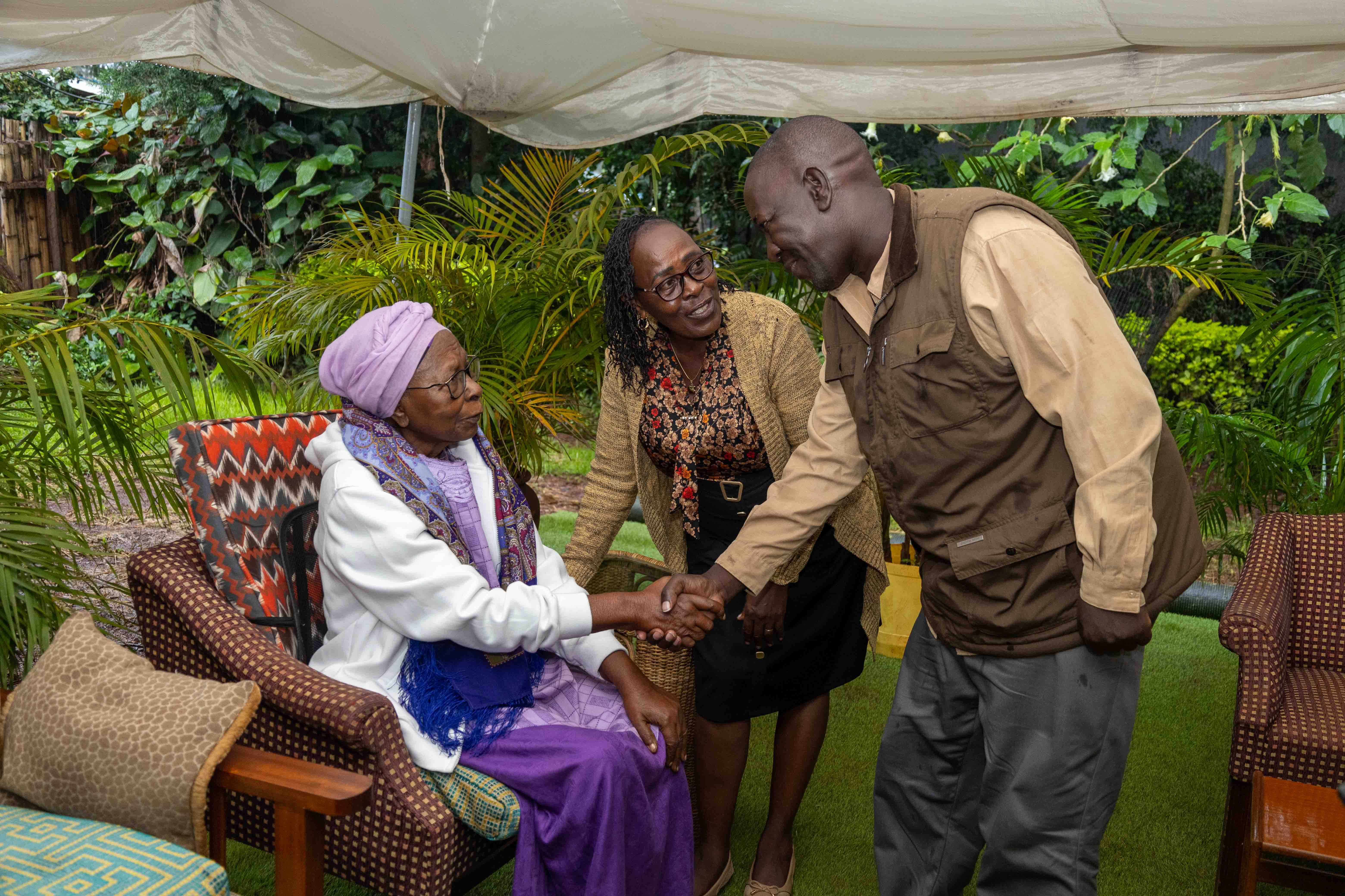 Visit to Prof. Eddah Gachukia's Home - 26th April 2024 | University of ...